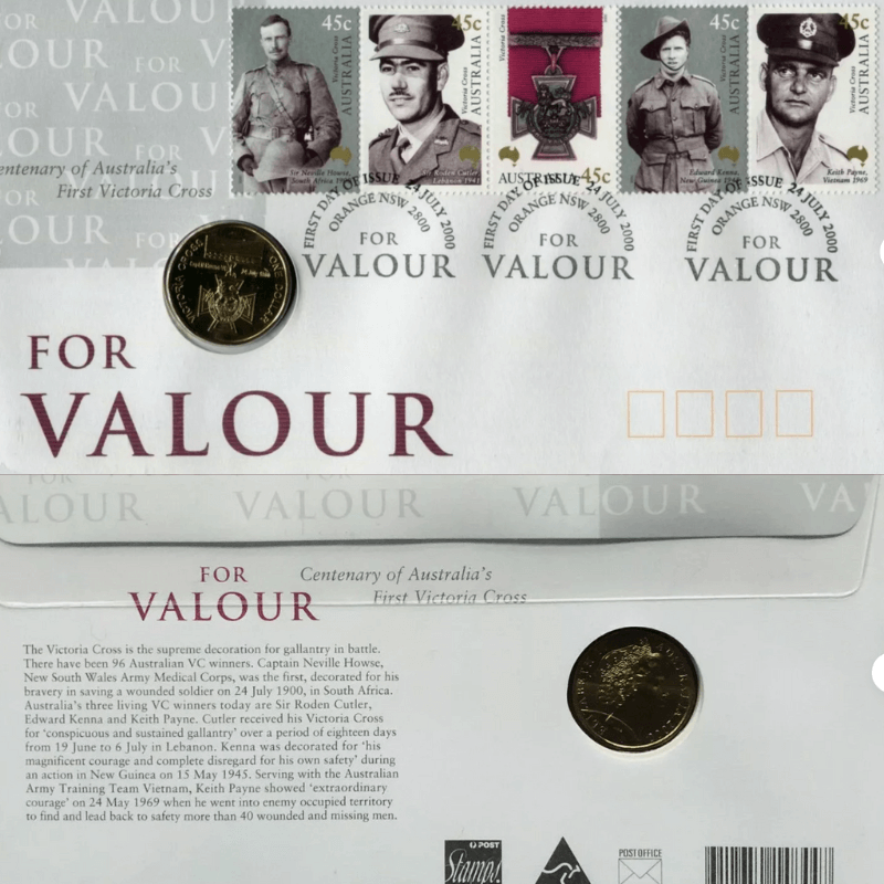 2000 For Valour PNC – Centenary of Australia’s First Victoria Cross Li ...