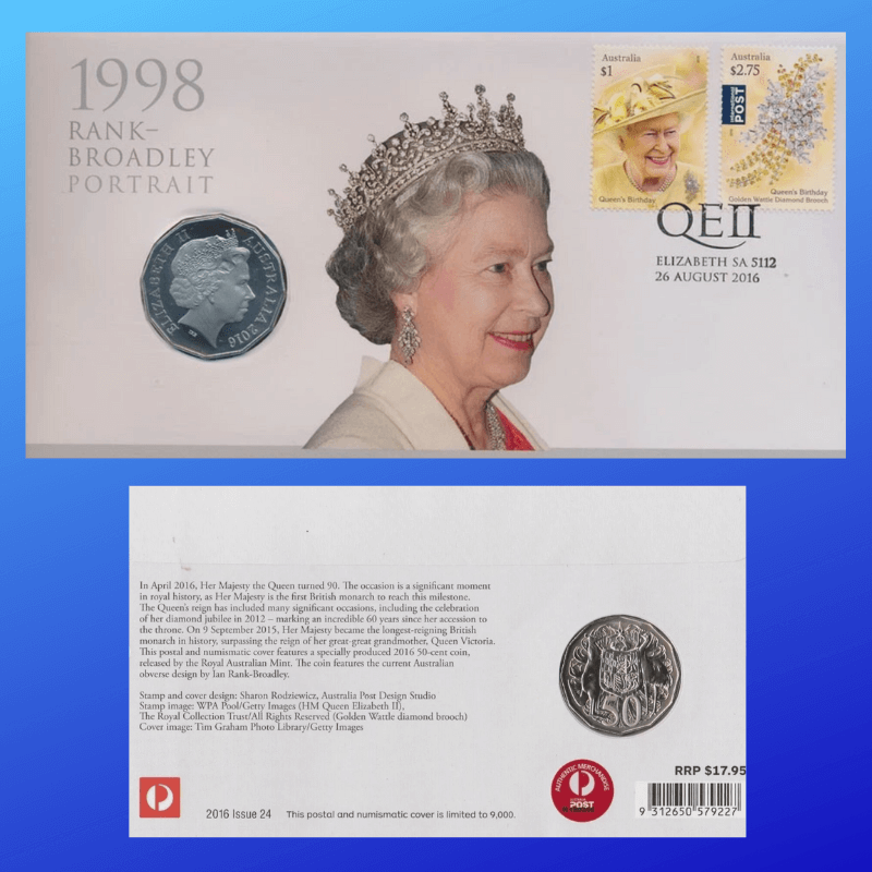 Australia 2016 Queen Elizabeth II 90th Birthday – Aussie Heritage Treasures